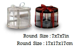 Clear Round Boxes – Gulf Panorama Printing